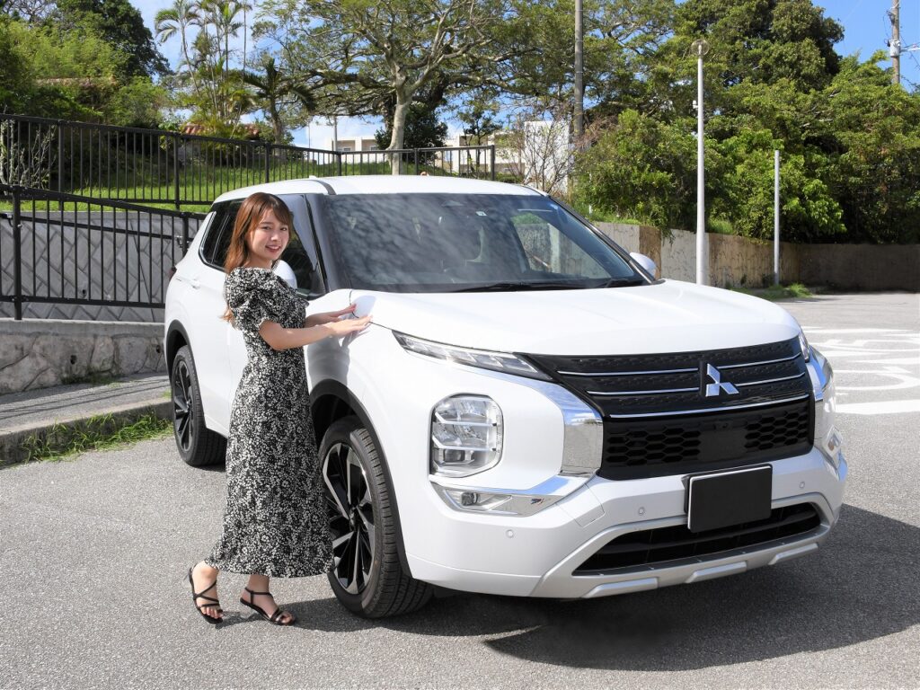 MITSUBISHI・アウトランダーPHEVに新車リースで乗るなら、うるま市 沖縄市 近郊の兼城自動車へ - 沖縄うるま市の兼城自動車